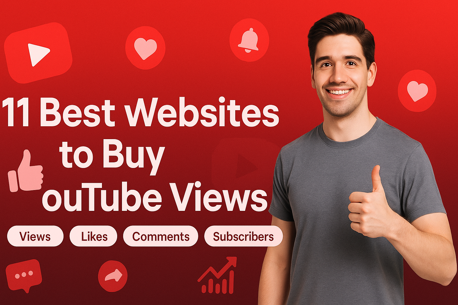 11 Best Websites to Buy YouTube Views (Real, Safe & Fast) - 𝕋𝕖𝕔𝕙𝕟𝕖𝕨𝕤𝕚𝕟𝕗𝕠𝕠